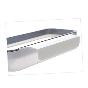 BUGUUYO Hanging Trash Holder Grey Garbage Rack for Kitchen Door Hanger Organizer for Efficient Waste Disposal Space Saving Design