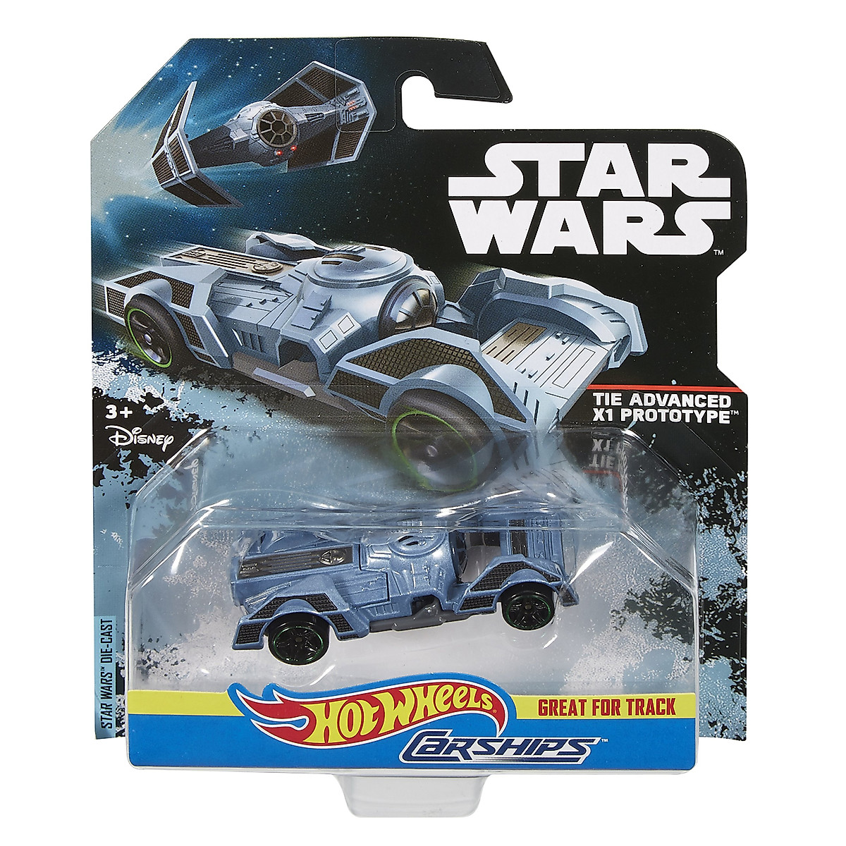 Hot Wheels Star Wars Darth Vader's TIE Fighter Carship Vehicle