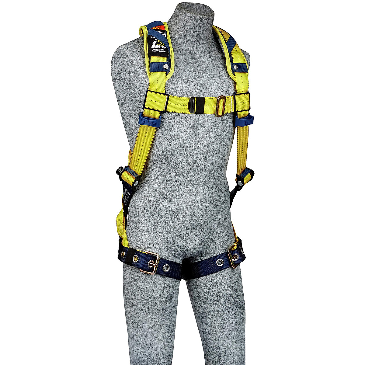 3M DBI-SALA Delta Comfort Vest-Style Scaffolding Harness 1100945, Yellow, Small, 1 EA