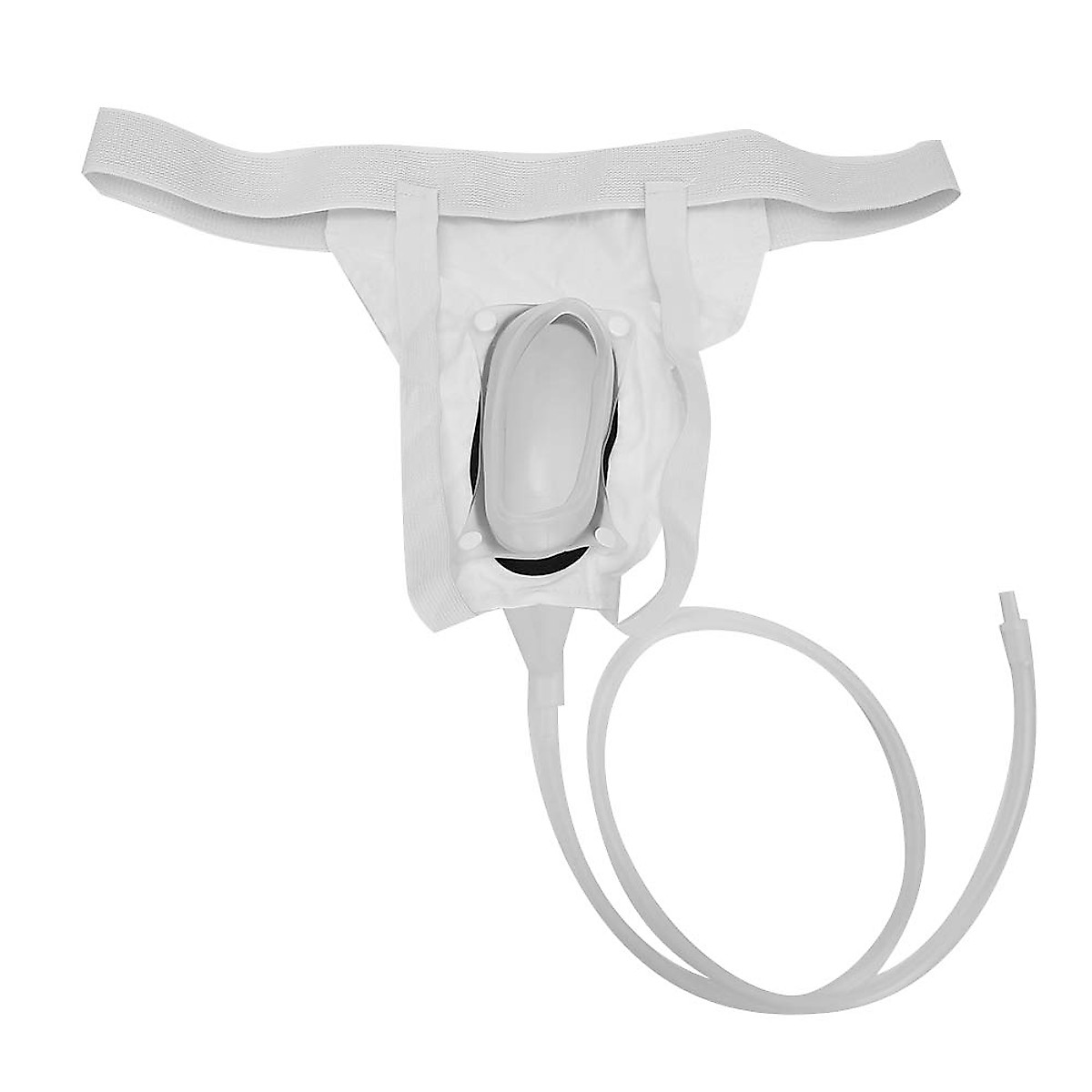 Silicone Urine Collector with 2 Urine Bags, Male Urinary Incontinence Management Solution Kit, Bladder Control Devices for Men Bedridden, Men Urinal Wearable Portable