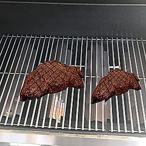 Votenli S47E (3-Pack) 18" Stainless Steel Cooking Grid Grates for Charbroil Performance 4 Burner 463376018P2, 463376117, 463377117, 463673617, 463377017, 463347017 and 5 Burner 463347519