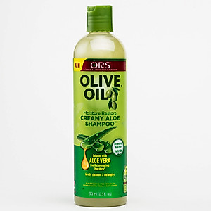Ors Olive Oil Shampoo Creamy Aloe 12.5 Ounce (369ml) (3 Pack)
