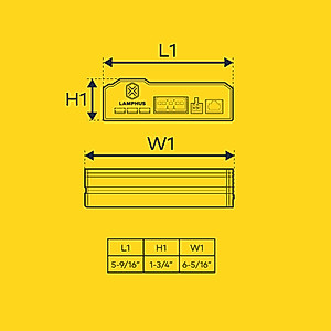 ThunderWave 150W Emergency Police Siren Amplifier [Remote Controller][2 x 15A Switches][Hands-Free Air Horn][3.5mm Input][Radio Rebroadcast] Warning PA System for Emergency Vehicles Trucks UTV POV