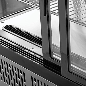 Nexel Refrigerated Countertop Display Case, 4.2 Cu. Ft.