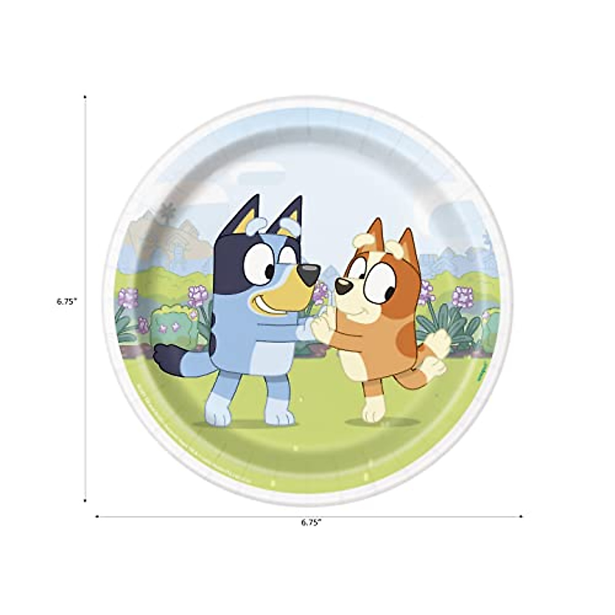 Bluey Birthday Party Supplies | Bluey Decorations | Bluey Plates | Bluey Napkins | Bluey Tableware - Serves 8