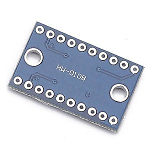 HiLetgo 5pcs TXS0108E High Speed Full Duplex 8 Way 8 Channel Level Conversion Module 8-Bit 8 CH Logic Level Bi-Directional Converter Module