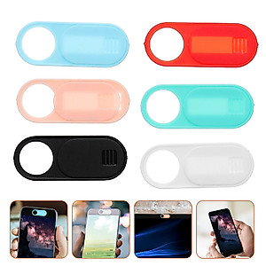 Milisten 6pcs Lens Cover Laptop Cover Slide Webcam Privacy Lens Protector Slide Webcam Cover Shield Cover Webcam Slider Webcam