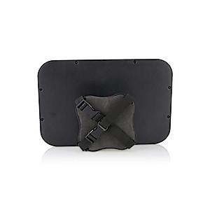 Safety 1st Baby Backseat Headrest Mirror for Rear Facing Infant Car Seat View, Universal Shatterproof Light & Wide Rearview Convex Glass, Black