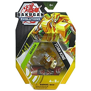 Bakugan Evolutions 2022 Aurelus Titan King Geogan Collectible Action Figure and Trading Cards