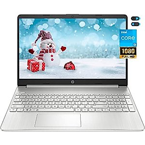 2022 HP 15 Laptop, 15.6'' Full HD 1080P Business Intel Dual-Core i3-1115G4 Processor, 32GB RAM, 1TB SSD Storage, Windows 10 S, Lightweight Design, YSC Accesory, Natural Silver (HP_15_3033DXP)