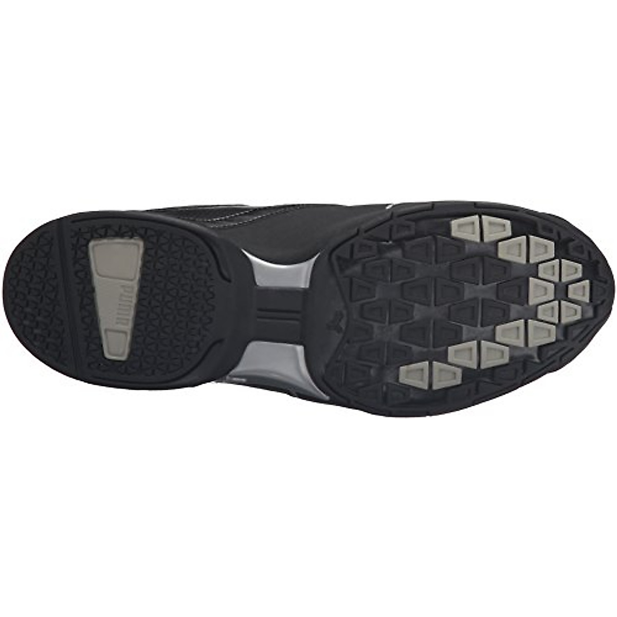 PUMA Men's Tazon 6 FM Puma Black/ Puma Silver Running Shoe - 11 D(M) US