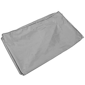Leopacat Waterproof Swing Canopy Cover, Porch Replacement Top Cover Garden Seat Outdoor Patio Ham Mock Chair Windproof Heavy Duty Proof Hammock Accessory for Courtyard (Gray)
