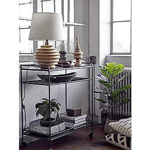 Creative Co-Op Reclaimed Wood 3 Links Chain, Natural