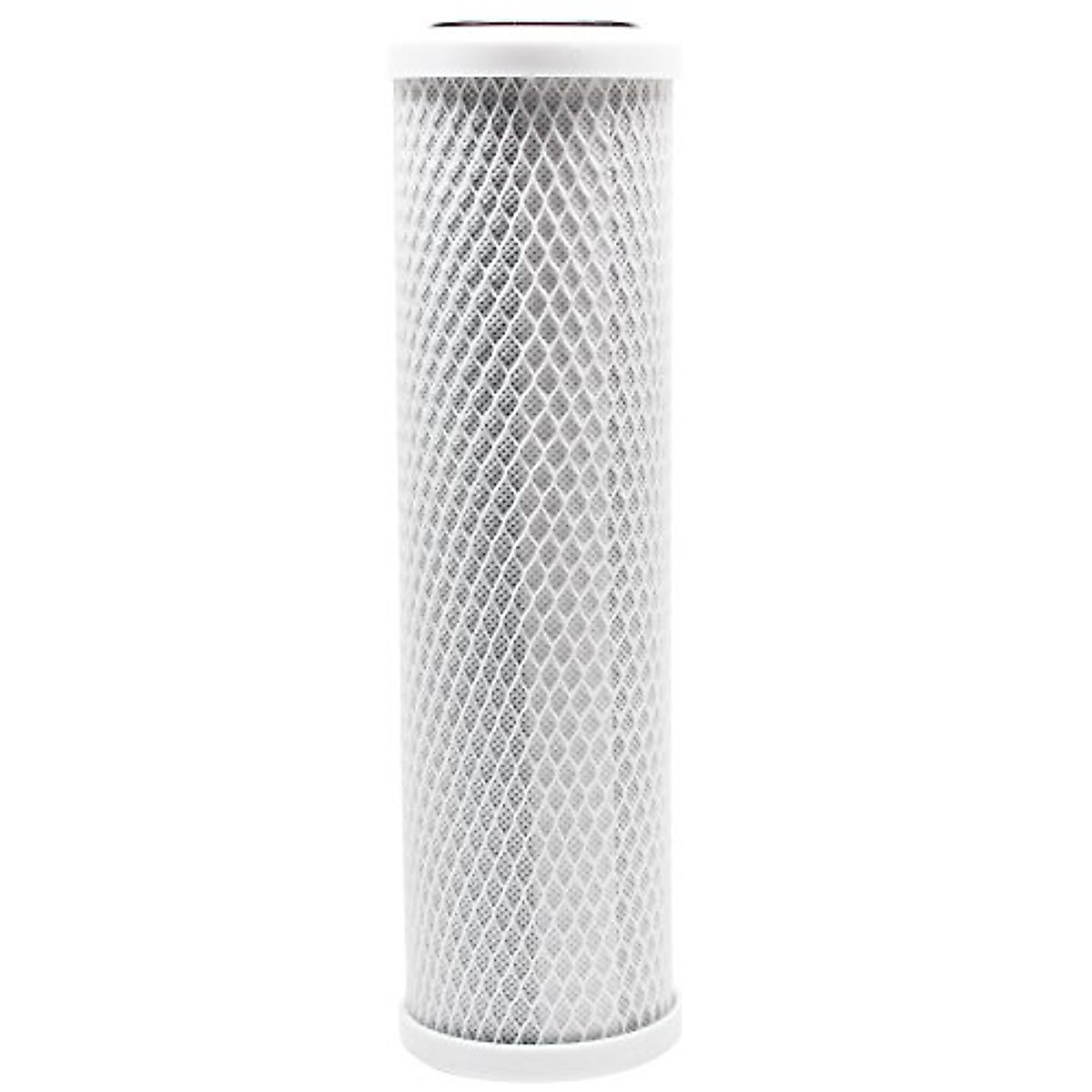 4-Pack Replacement for Compatible with Culligan HF-360 Activated Carbon Block Filter - Universal 10 inch Filter Compatible with Culligan HF-360 Whole House Sediment Filter Clear Housing