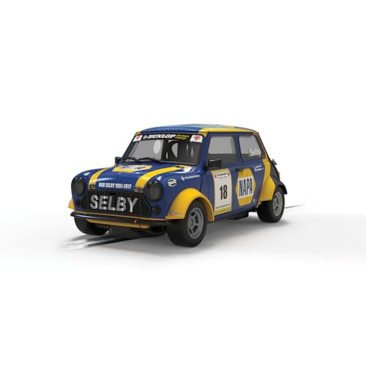 Scalextric Mini Miglia NAPA Lewis Selby 1:32 Slot Race Car C4414