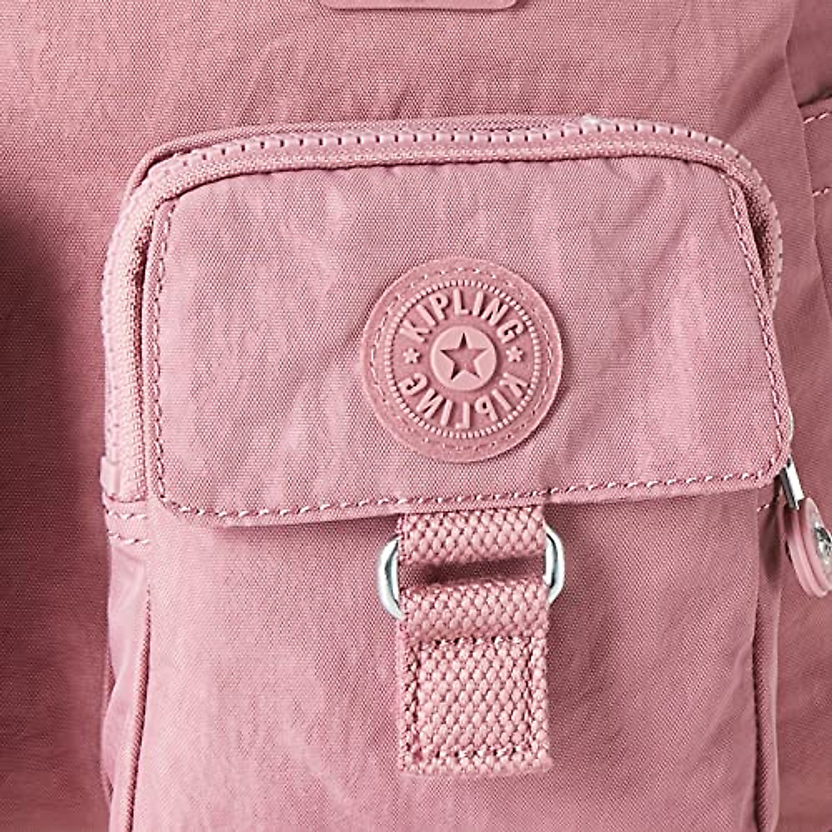 Kipling Womens Women's Cool Defea Bag, Organize Accessories, Adjustable Strap, Nylon Travel Shoulder Bag, Sweet Pink, 13 L x 9.5 H 7.5 D US