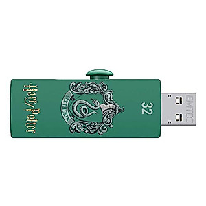 EMTEC Harry Potter M730 USB 2.0 Flash Drive - 32GB - Slytherin
