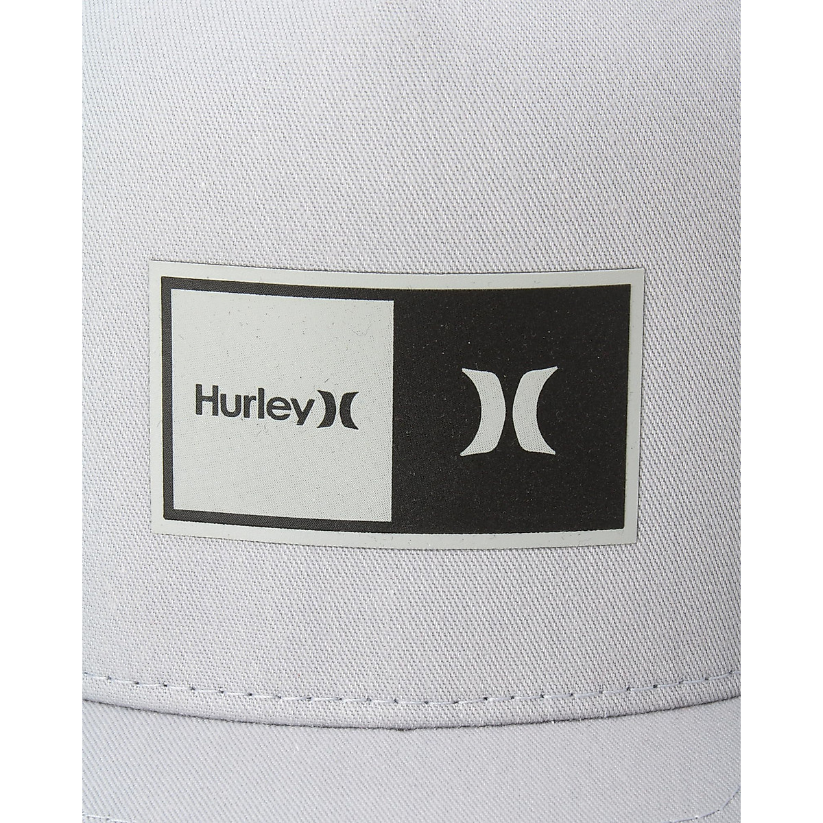 Hurley Mens Caps - Flat Brim Snapback Baseball Cap Standard Trucker Hats for Men, Size One Size, Wolf Grey