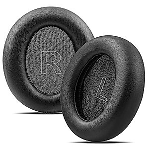 Replacement Earpads Cushions for Anker Soundcore Headphones Q30 and Anker Q35, Life Q30 Earpads Ear Cushions with Protein Leather Skin and Memory Foam