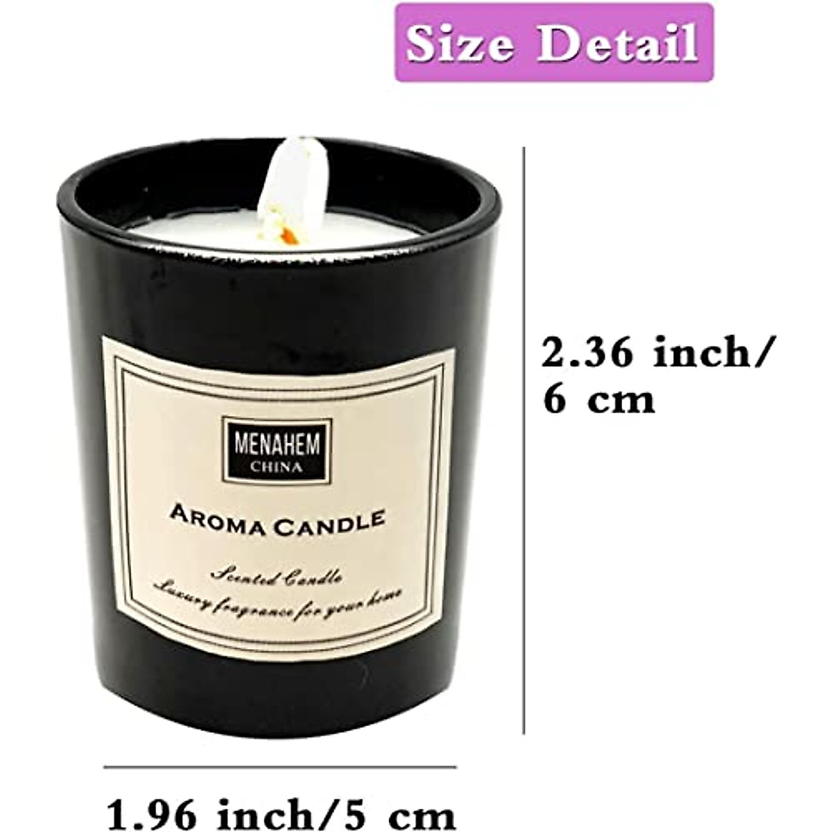 Aromatherapy Candle,Scented Candles Bath Candle Stress Relief and Relax for Home & Bedroom Birthday Gifts for Friends,Valentine,Christmas,Home Decor,Yoga,Birthday,Mother's Day,…