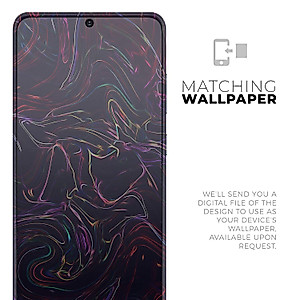 DesignSkinz Liquid Abstract Paint Remix V26 Protective Vinyl Decal Wrap Skin Cover Compatible with The Samsung Galaxy S20 (Screen Trim & Back Glass Skin)