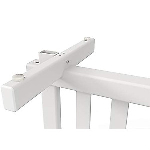 Zippity Outdoor 22in H x 44in W White Vinyl Portable Puppy Dog Fence Kit ZP19055 (2 Pack)