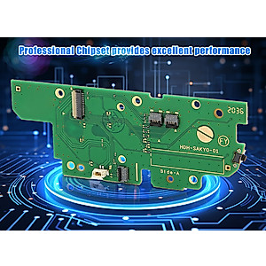 Left L Side Motherboard, for Switch Lite Left Handle, PCB Material L Side Board, Replacement Professional Game Console Key Board Part [video game]