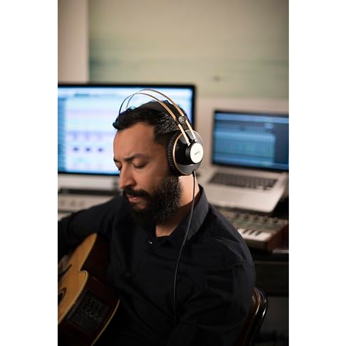 AKG AKB K92 Closed-Back Headphones, Black, (3169H00030)