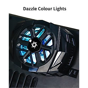 YIGORN Steam Deck Fan Cooler,Steam Deck Heatsink,Valve Steam Deck Radiator Upgrade,Cooling Stand Dock,Advanced Accessories Smartphone/Pad/Nintendo Switch Semiconductor Cooling Technology