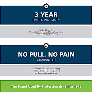 Wahl Micro Groomsman Personal Pen Trimmer & Detailer for Hygienic Grooming with Rinseable, Interchangeable Heads for Eyebrows, Neckline, Nose, Ears, & Other Detailing - 05640-600