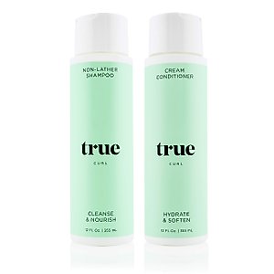 True Curl Shampoo and Conditioner Set, 12 oz