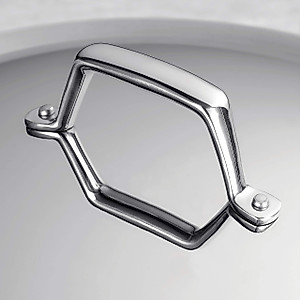 Tramontina Covered Stock Pot Stainless Steel Induction-Ready 8 Quart, 80101/011DS