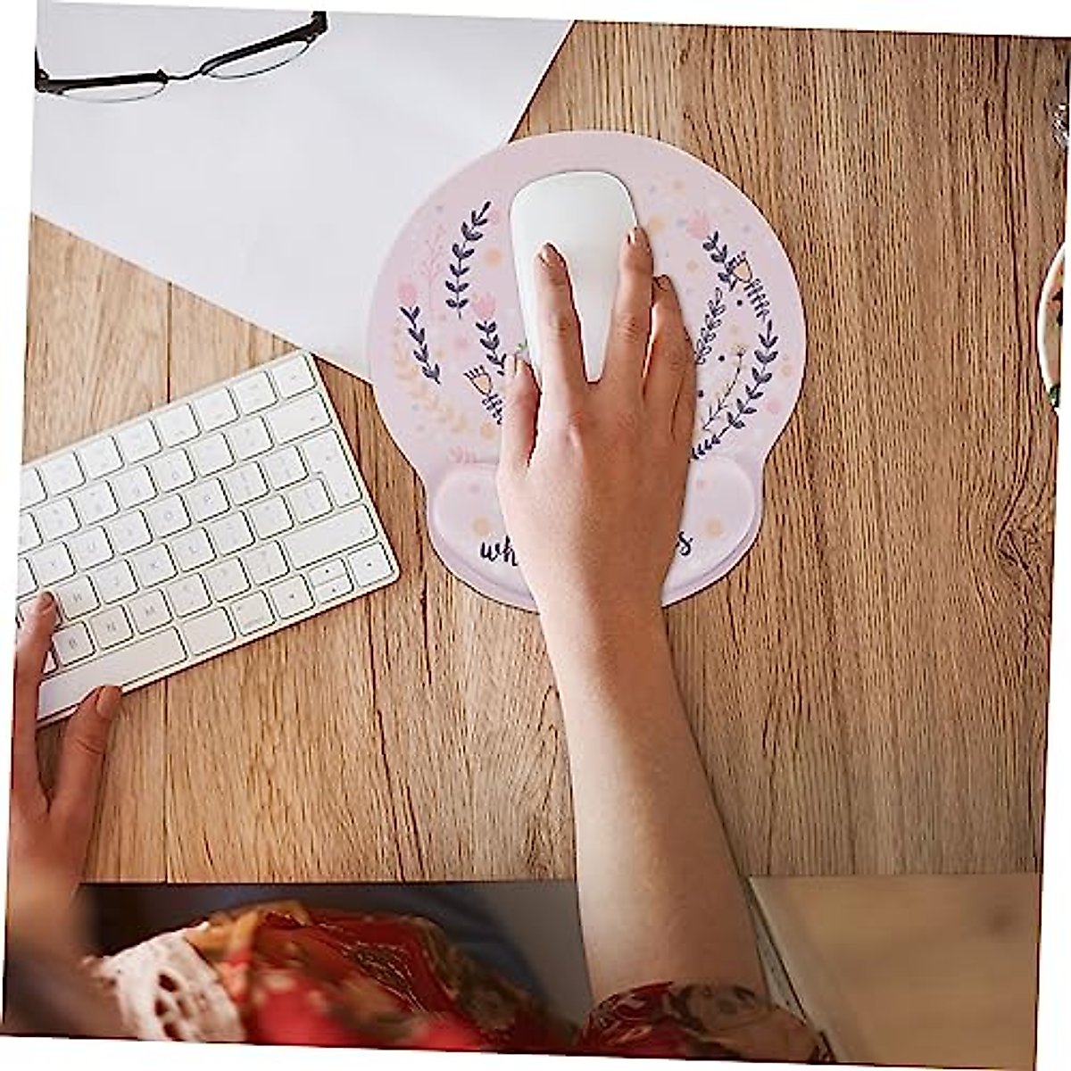 Pad with Wrist Rest 1pc Silicone Wrist Pad Wrist Rest Pad Gaming Mat Computer Mouse Pad Gel Mouse Pad Wrist Mouse Pad Mouse Base Wrist Rest Mouse Pad Koala Pattern Mouse Pad