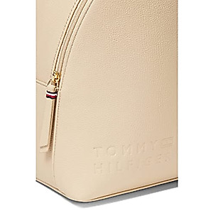 Tommy Hilfiger Bryony II Smalldome Backpack w/Hangoff Pebble PVC Fawn One Size