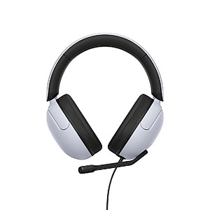 Sony-INZONE H3 Wired Gaming Headset, Over-ear Headphones with 360 Spatial Sound, MDR-G300,White