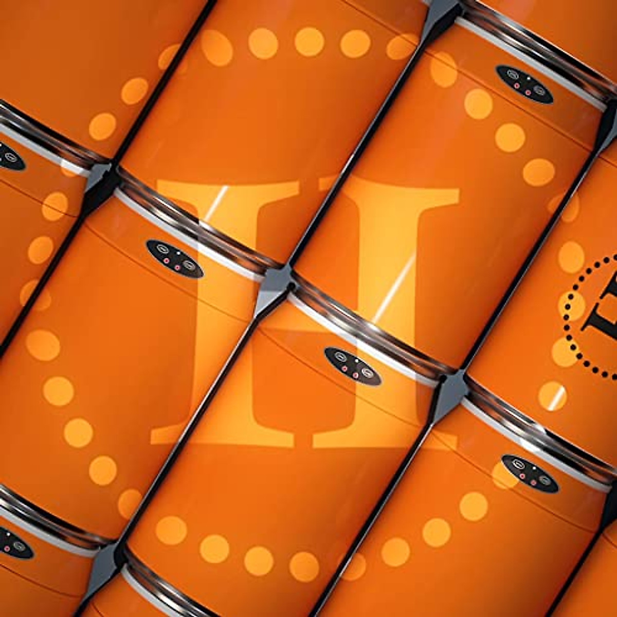 BONAD Bathroom Trash Can Indoor Stainless Steel Intelligent Automatic Induction Trash can Office Living Room Bedroom Kitchen Bathroom Creative Trash can Wastebasket (Color : 1)