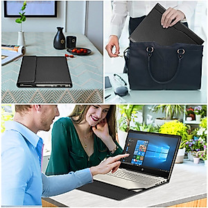 Fintie Sleeve Case Cover for 14" HP Pavilion x360 14-dwXXXX 14m-dwXXXX 14M-DW0023DX / Chromebook 14a-naXXXX 14b-naXXXX/Pro C640 Chromebook Enterprise/HP Pro c645, Black