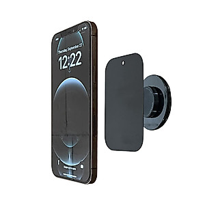 SafeVuu Magnetic Universal Steering Wheel Phone Holder - Perfect Rotating Magnet Mobile Mount for Golf Carts, Trucks, Utility Vehicles, Motor Coaches, GPS Hands - Free Driving