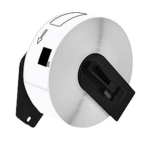 GREENCYCLE 4PK Replacement 1-1/7" x 3-1/2" DK-1201 Standard Address Labels Compatible for Brother DK1201 Ptouch Label Printers QL-500 QL-550 QL-700 w/Cartridge