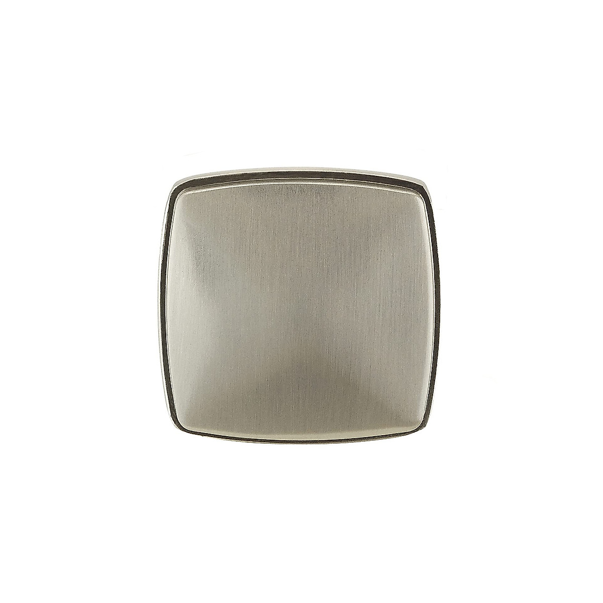 Richelieu Hardware BP81045195 Charlemagne Collection 1 11/16-inch (43 mm) x 1 11/16-inch (43 mm) Brushed Nickel Transitional Cabinet and Drawer Knob for Kitchen, Bathroom, and Furniture