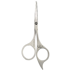 SEKI EDGE SS-902- Stainless Steel Moustache Scissors