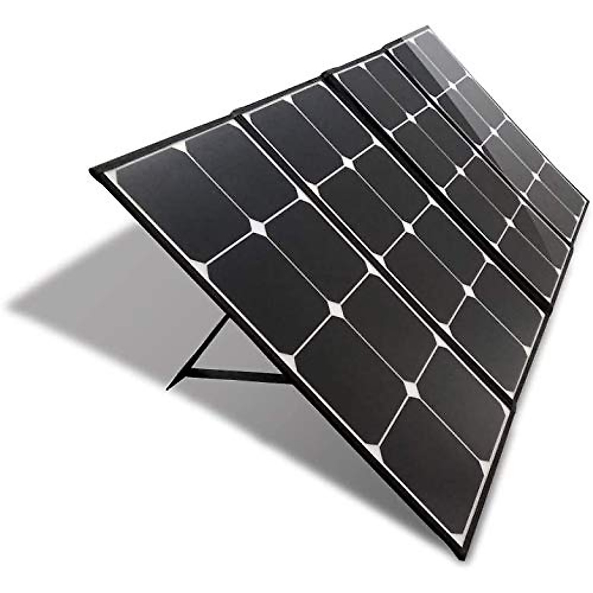 AmpTORRENT 100W Solar Panels for Portable Power Station,Foldable Solar Battery Charger Flexible Panels with 18V DC Output,Portable Power Backup for RV Marine Boat Off Grid Outdoor Solar Power Charging