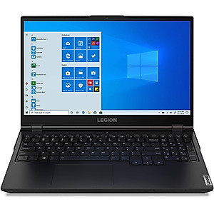 Lenovo Legion 5 15IMH05H 81Y6000DUS (Intel i7-10750H 6-Core, 8GB RAM, 512GB SSD, NVIDIA GTX 1660 Ti, 15.6" Full HD (1920x1080), WiFi, Bluetooth, Webcam, 4xUSB 3.1, 1xHDMI, Win 10 Home) Black Laptop