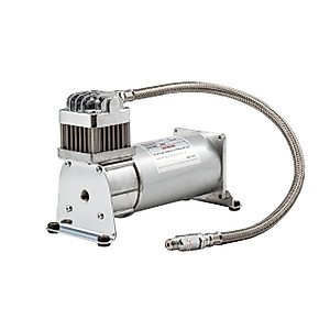 Kleinn Air Horns HK7 Complete Triple Train Horn System - Black