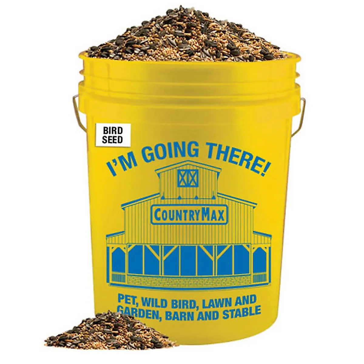 Backyard Seeds Classic Berry Blend Sunflower Bird Seed Mix in Bucket 15 Pounds