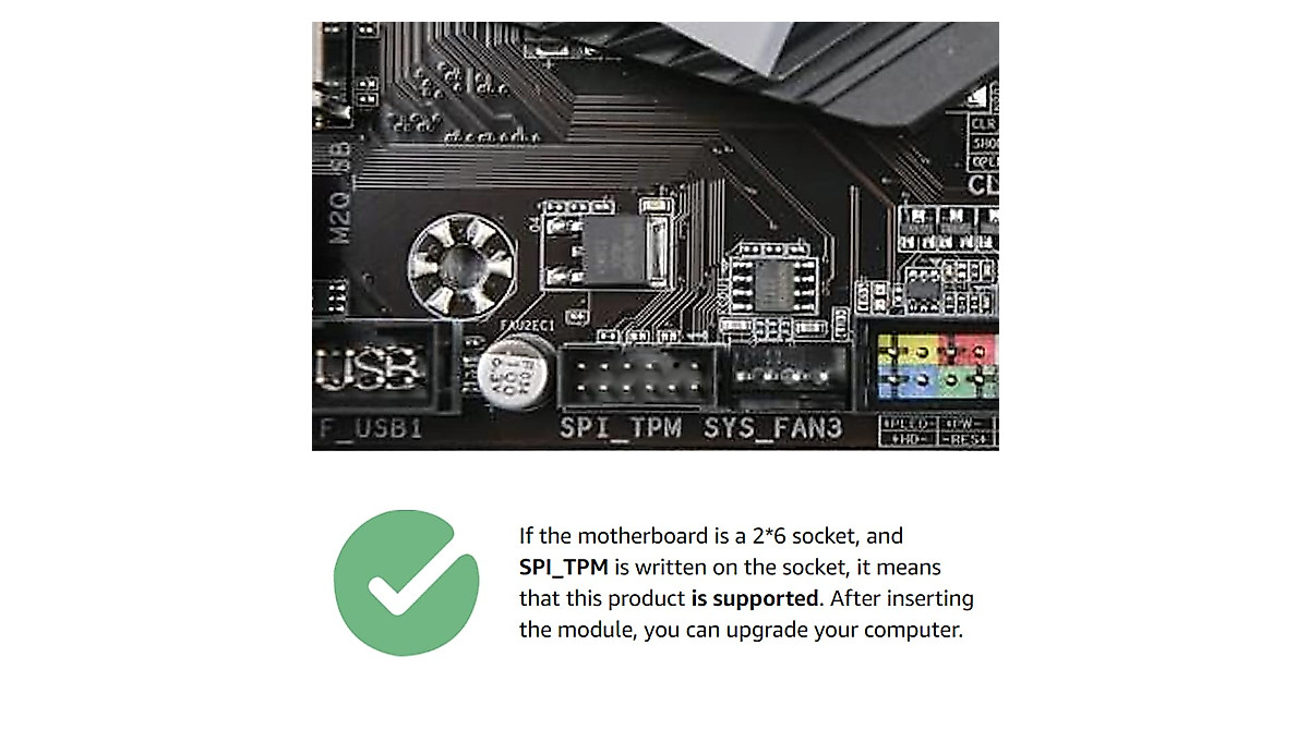 NewHail TPM2.0 Module TPM SPI 12Pin Module with infineon SLB 9670 for ...