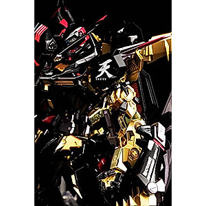 TAMASHII NATIONS Bandai Metal Build Gundam Astray Gold Frame Amatsu Mina Gundam Seed Astray Action Figure