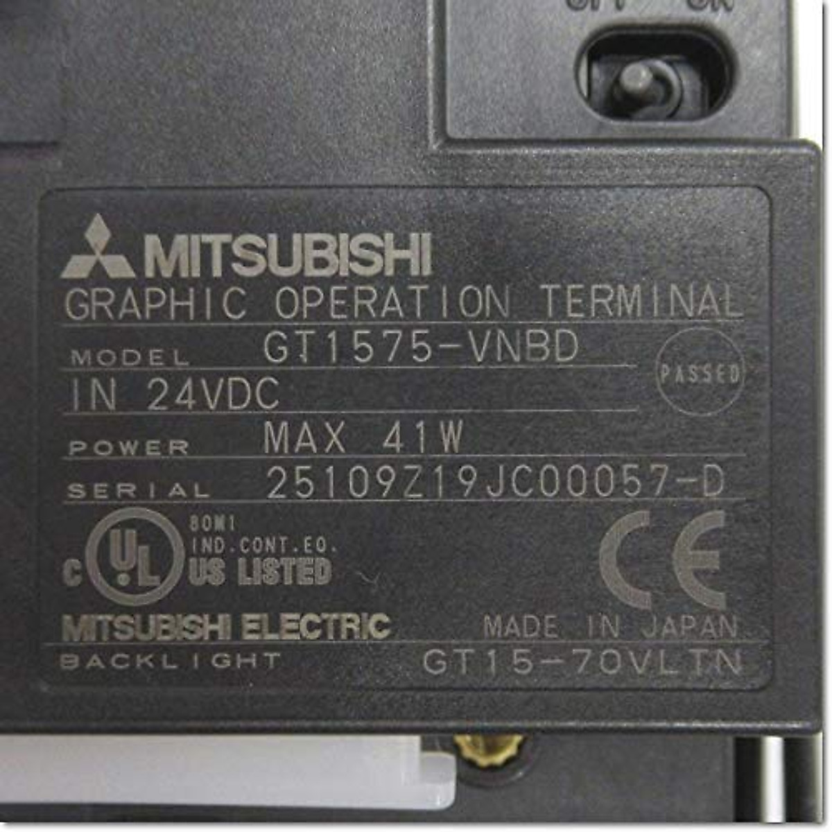 Human Machine Interface GT1575-VNBD