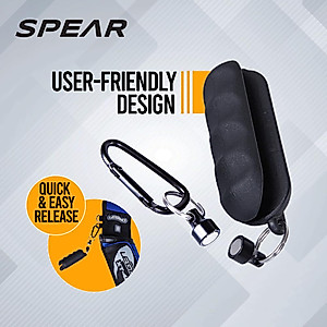 Legend Spear Archery Arrow Puller w/Improved Magnetic Buckle, Rubber Crossbow Bolt Puller w/NANOGRIP Technology, Arrow Puller Gripper Tool, Crossbow Accessories Kit, Archery Equipment & Accessories