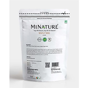 minature Combo of Three- Aloe Vera Powder, Orange Peel Powder and Walnut Shell Powder - Skin Care - 227 g Each